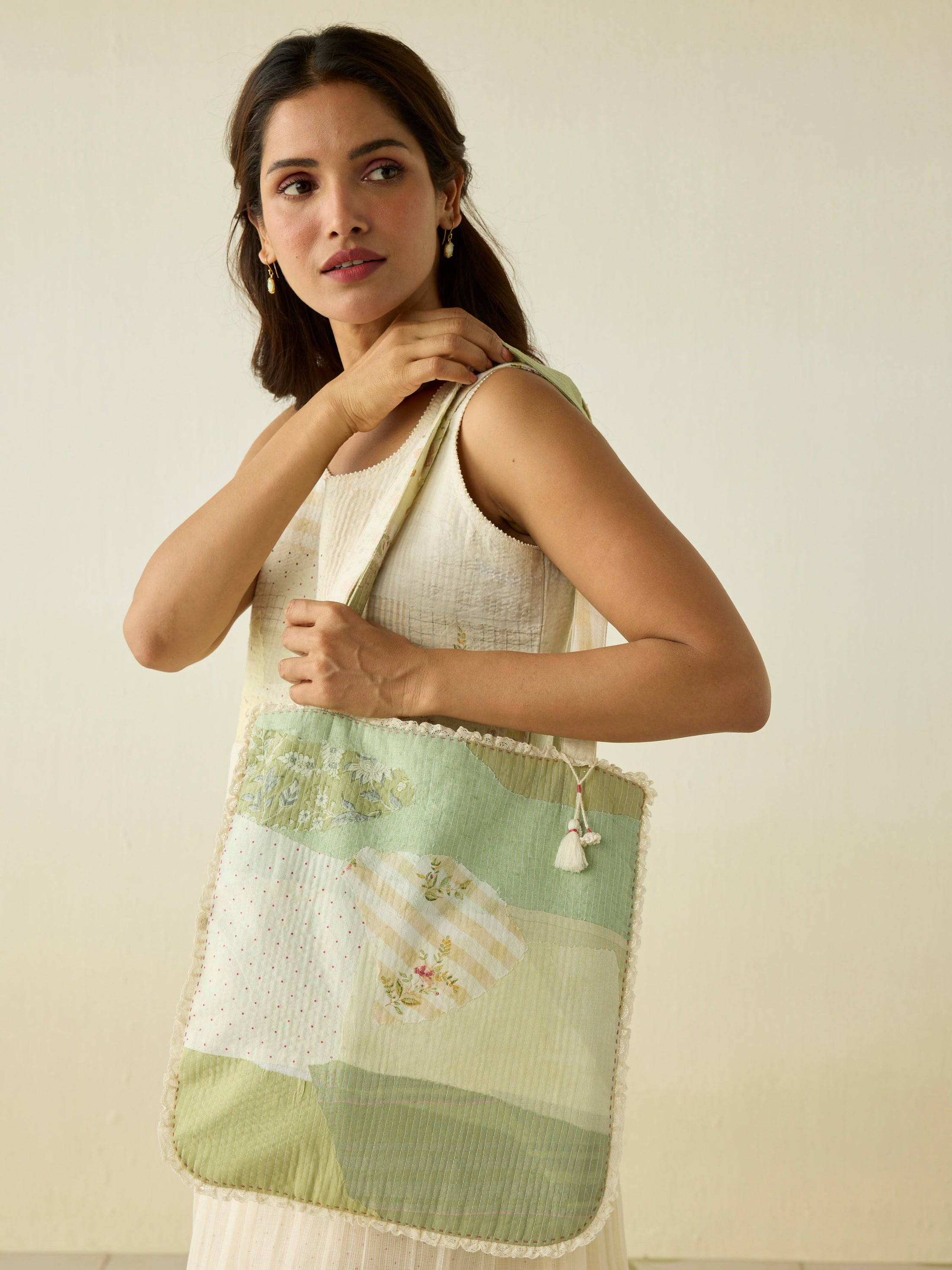 Patch Garden Tote | Upcycled Edit | Fragments of Time