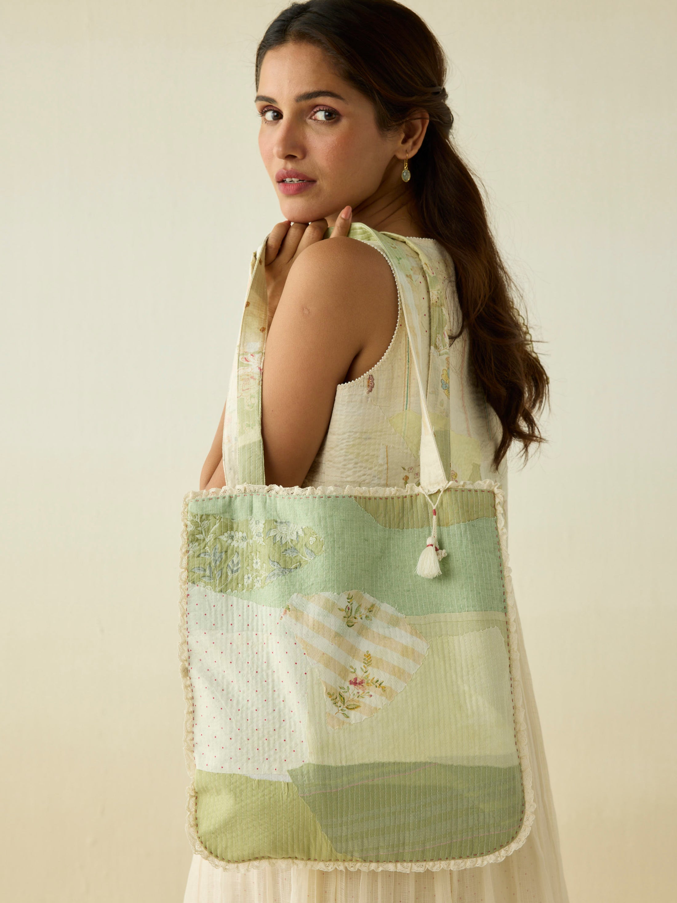 Patch Garden Tote | Upcycled Edit | Fragments of Time