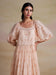 Chasing Sunsets Romantic Peasant Dress with Floral Prints