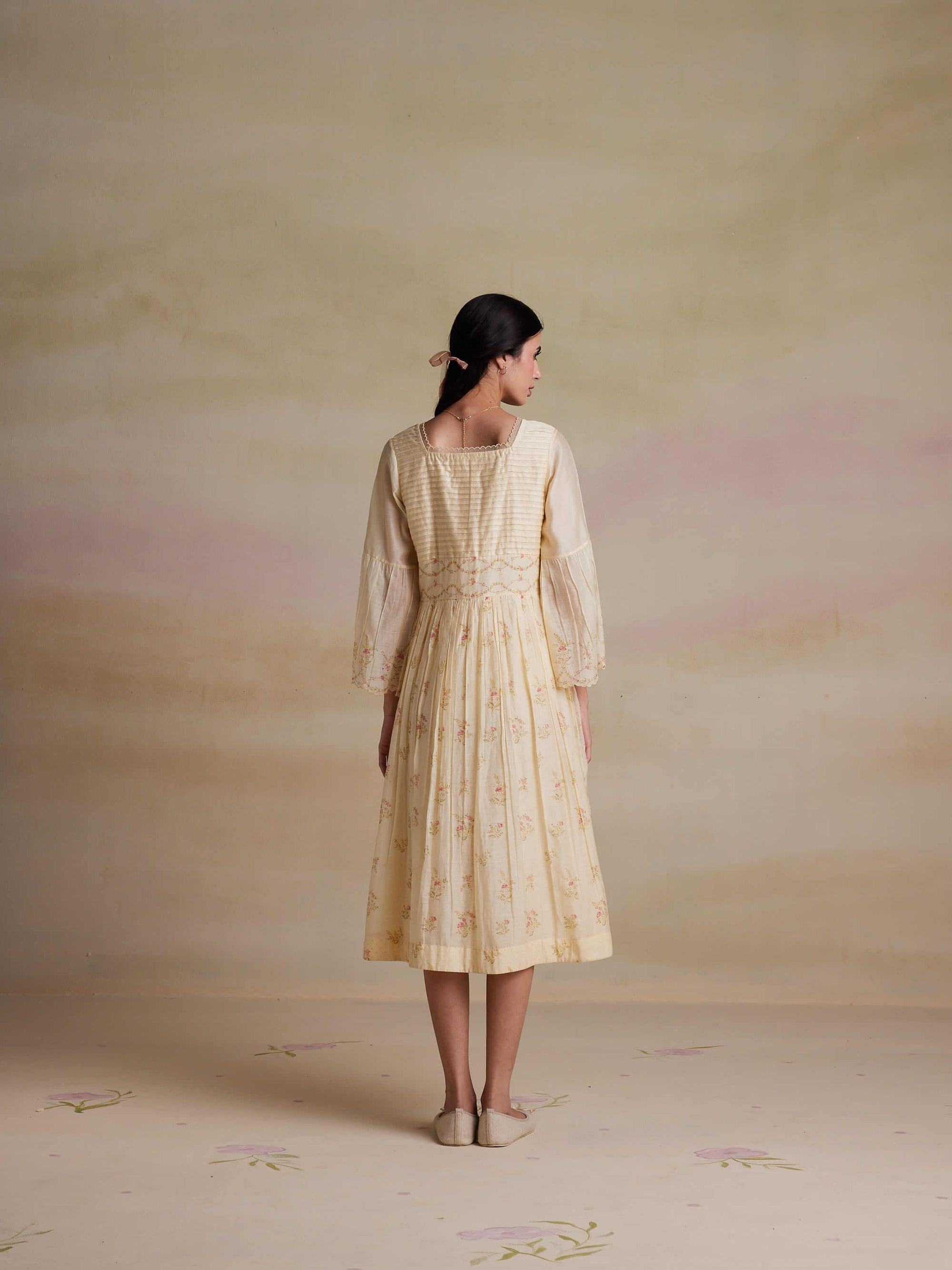 Kindred Pleat Dress | Journey Home | Buna Studio SS'24