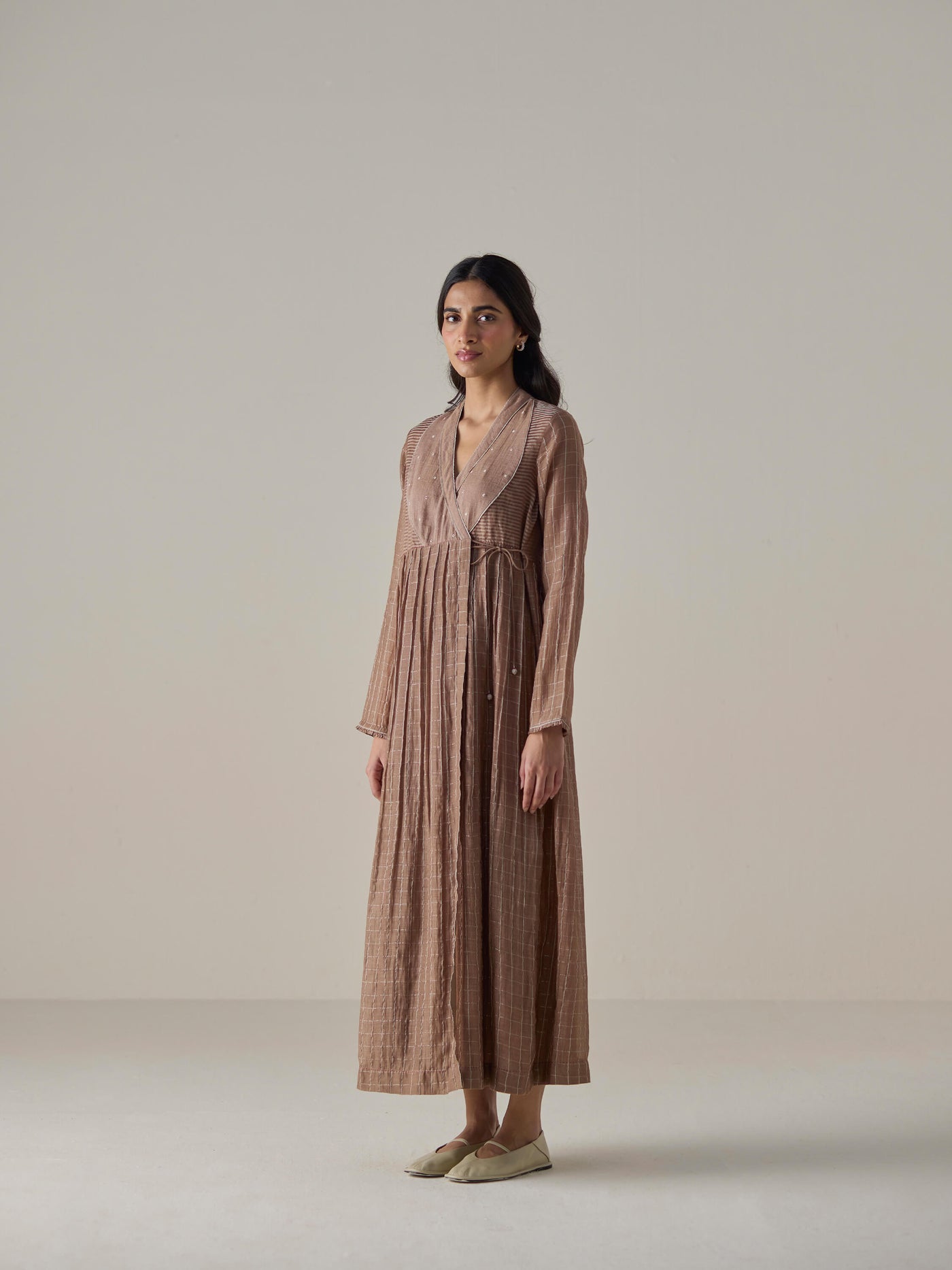 Folktale Wrap Dress | Fall 24 | Collection: Folktale | Buna Studio