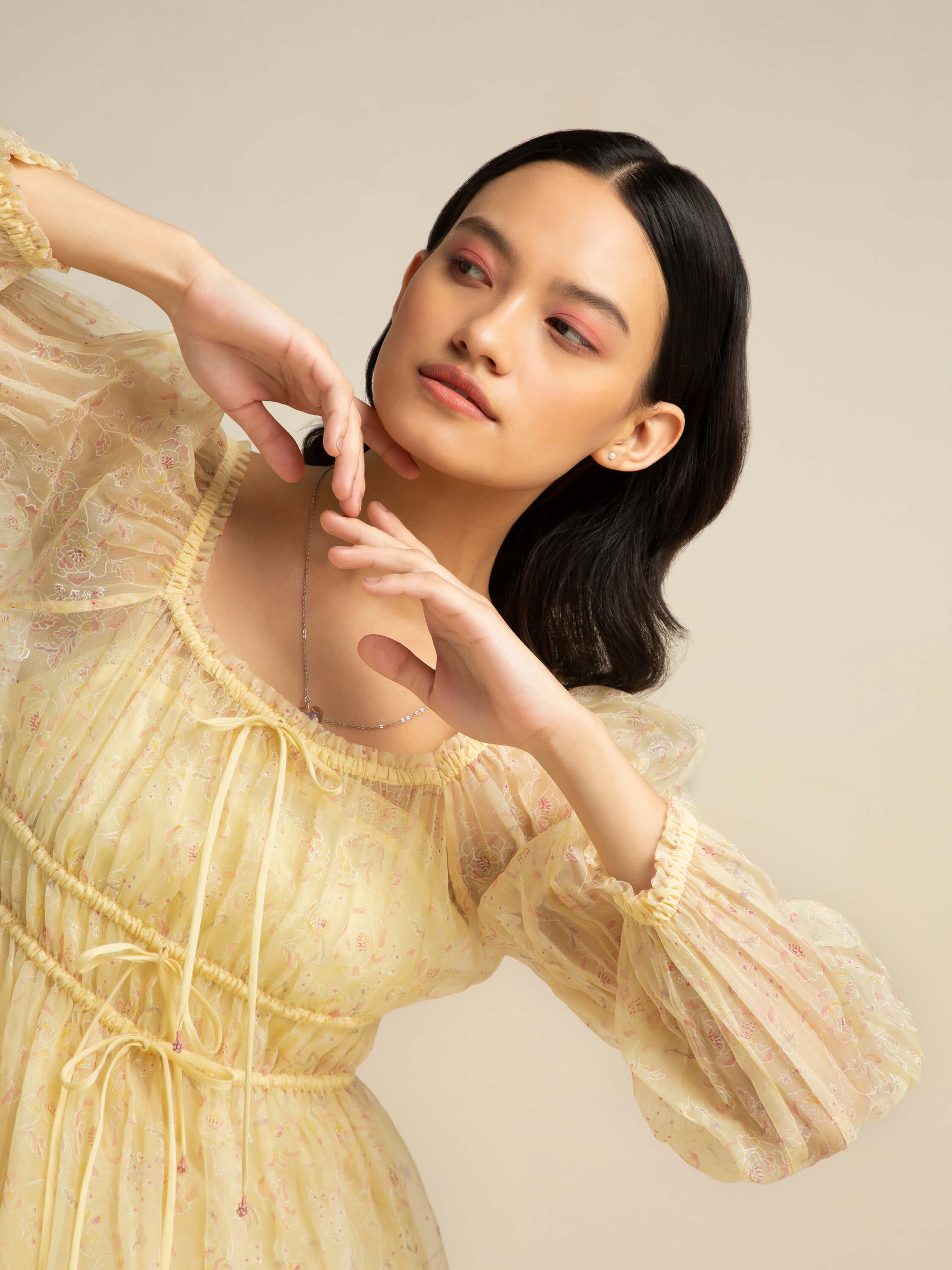 Almond Blossom Organza Dress: Buy Your Dream Spring Dress