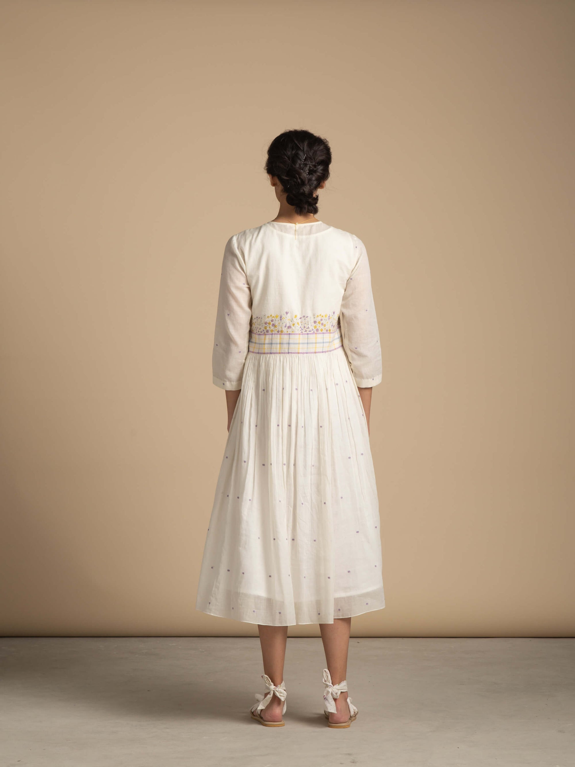 Field Day Dress: Embrace Joy in Handloom Mulmul