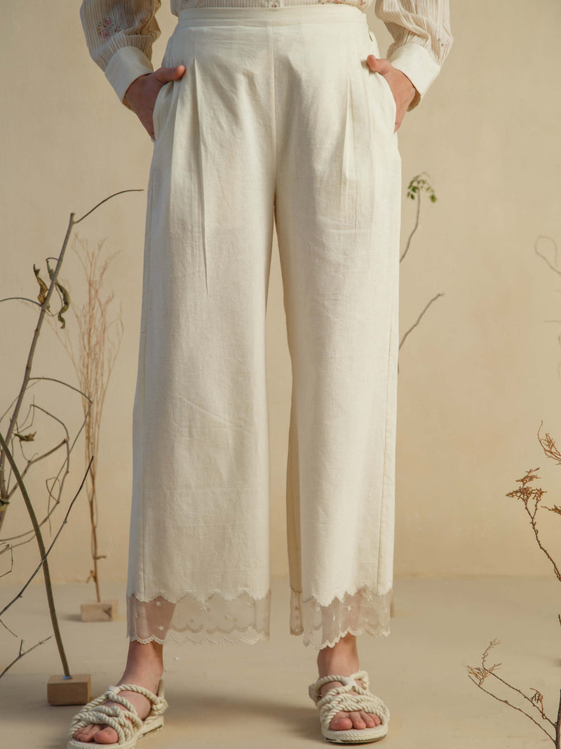 Hopeful Mornings Pants: Stylish & Versatile Cotton Muslin Pants
