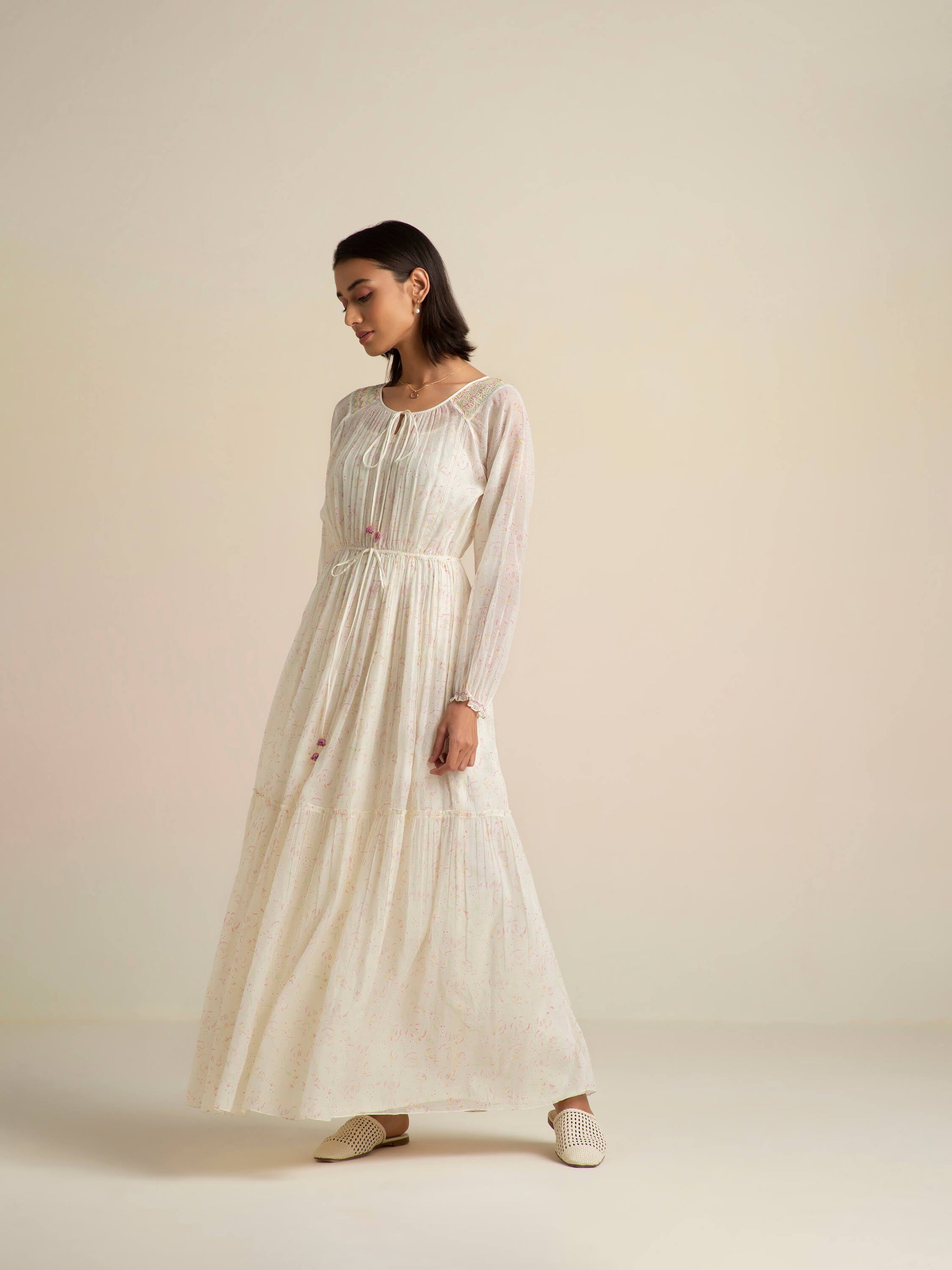 Peach Tree Maxi Dress: Embrace Effortless Summer Style