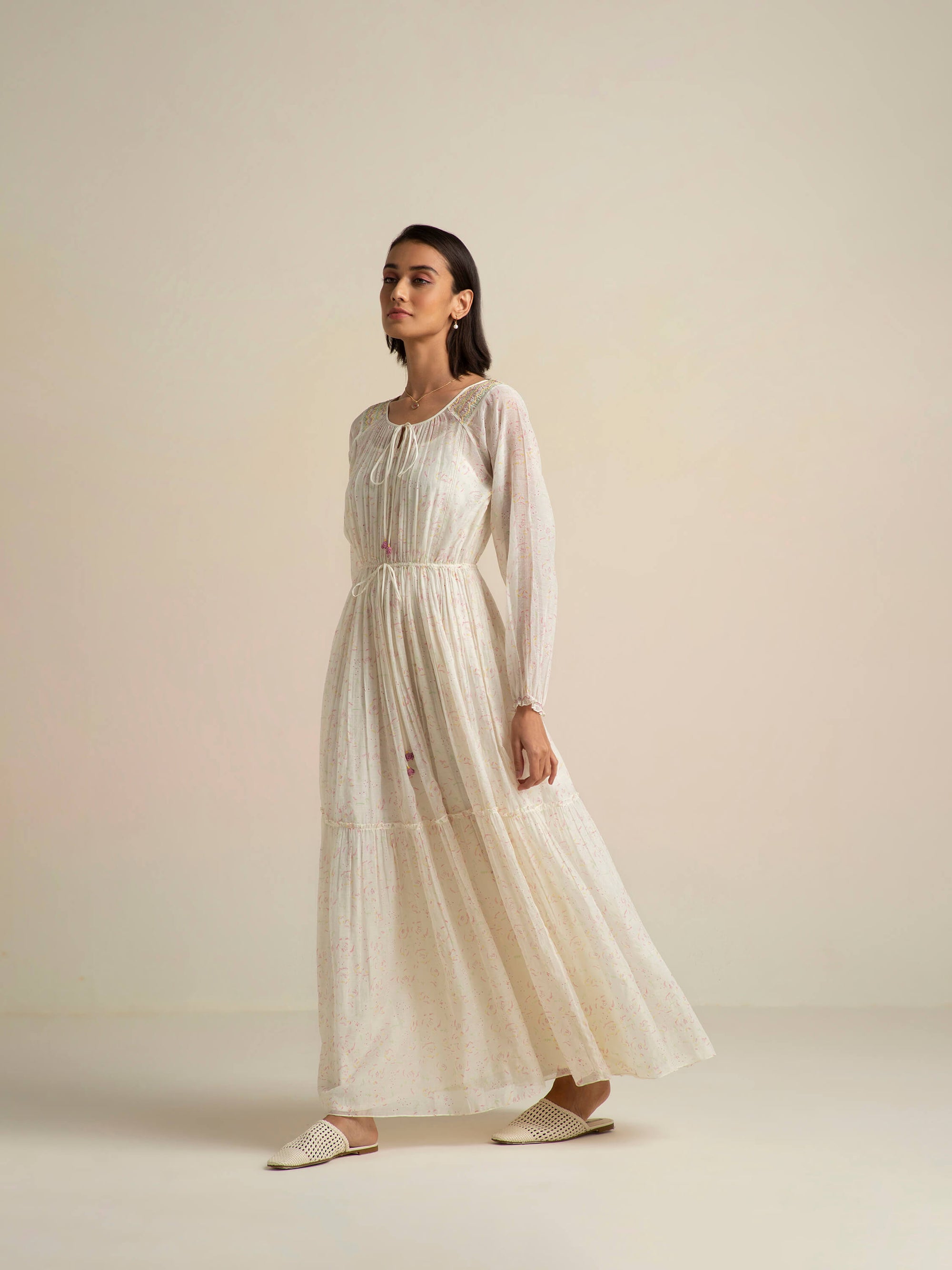 Peach Tree Maxi Dress: Embrace Effortless Summer Style