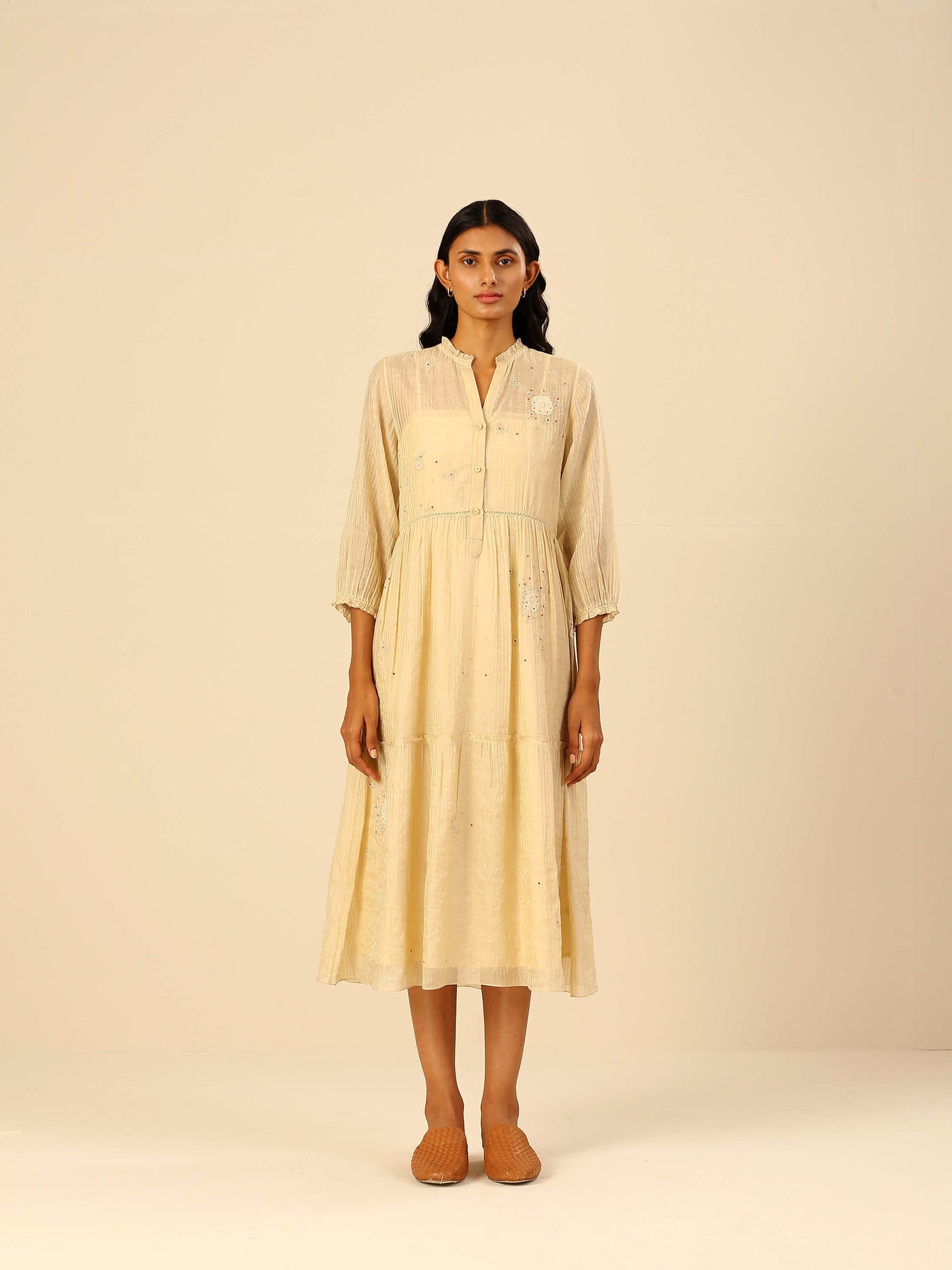 Reflections In Time Dress: Elegant & Graceful Maxi Dress