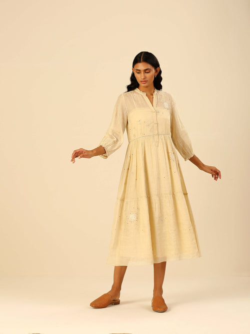 Reflections In Time Dress: Elegant & Graceful Maxi Dress