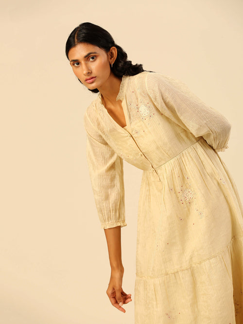 Reflections In Time Dress: Elegant & Graceful Maxi Dress