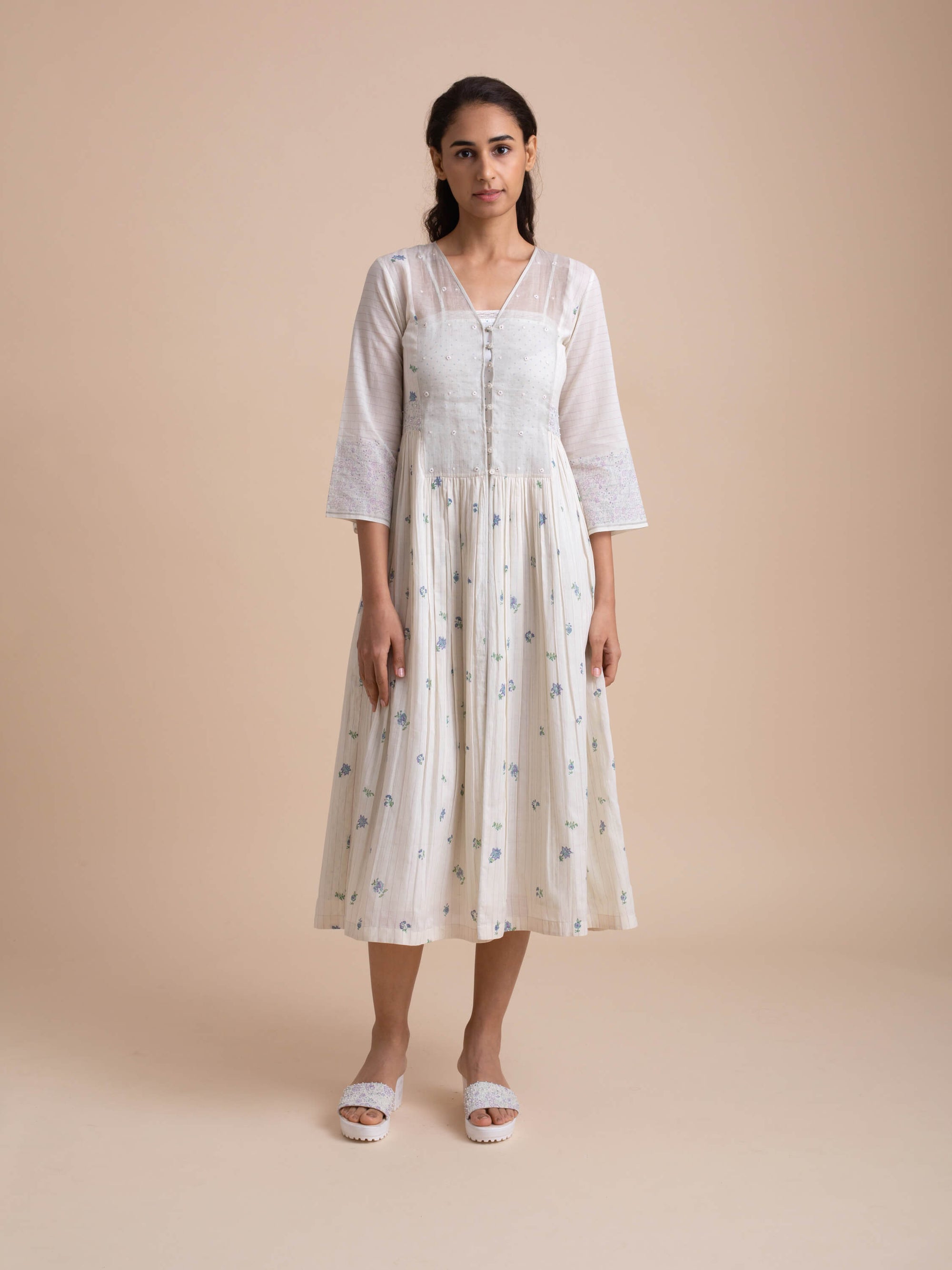 Dear Beloved Dress: Exquisite Handcrafted Cotton Dress