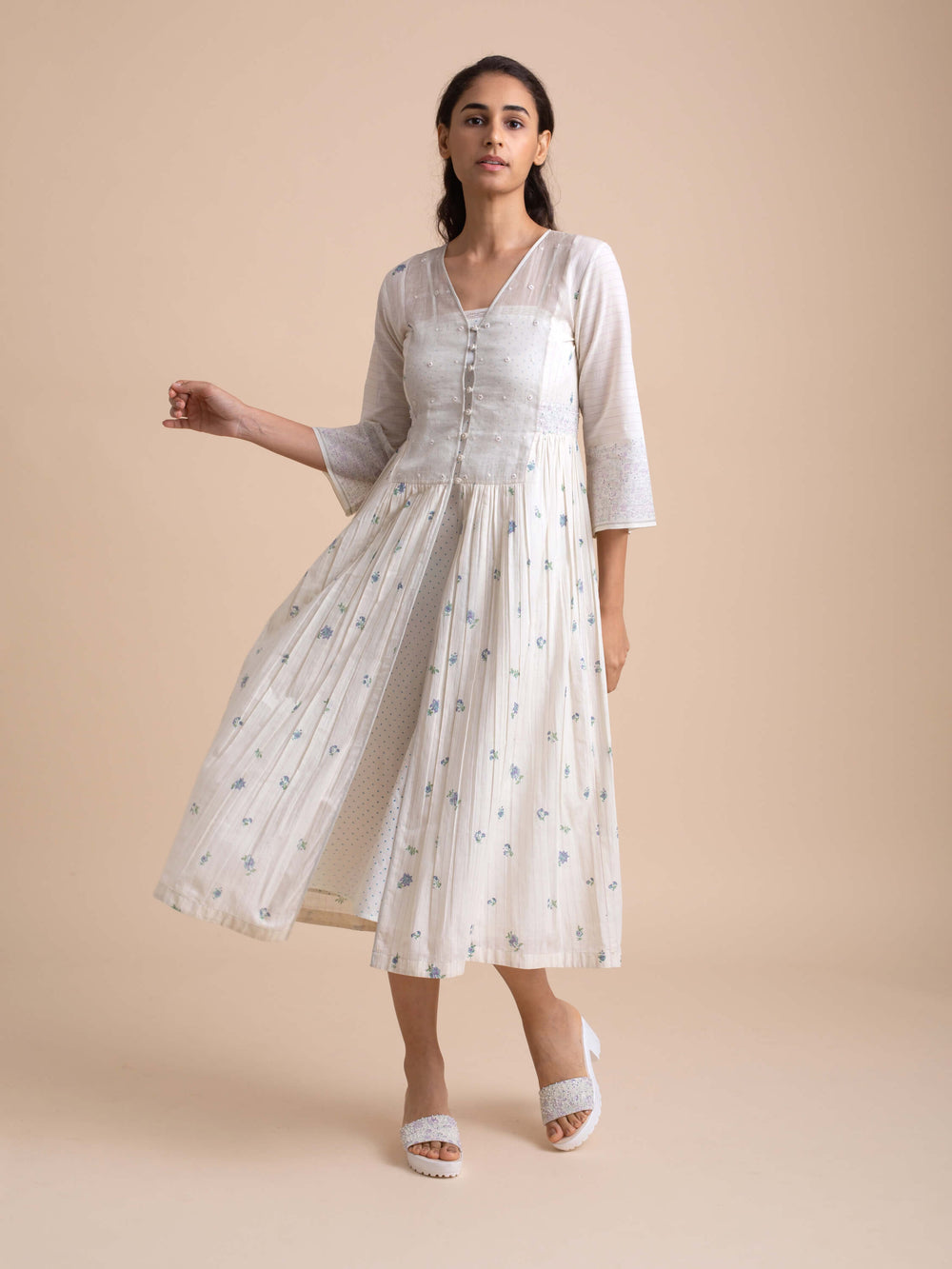Dear Beloved Dress: Exquisite Handcrafted Cotton Dress