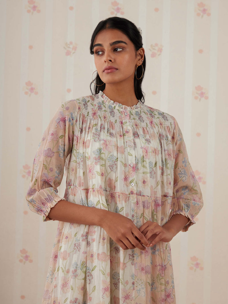 Languid Dreams Midi Dress: Breezy Summer Style